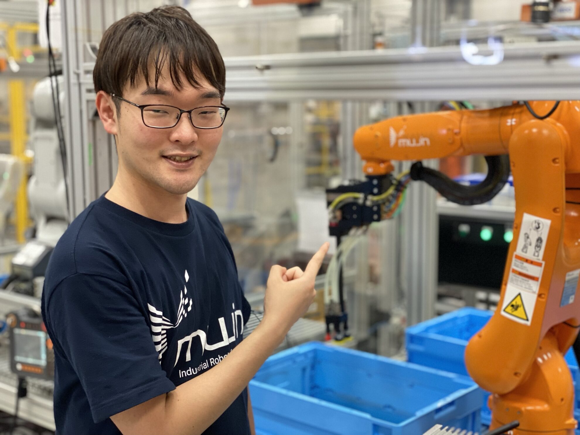 Attracted to the robots that are actually used – intern interview ...