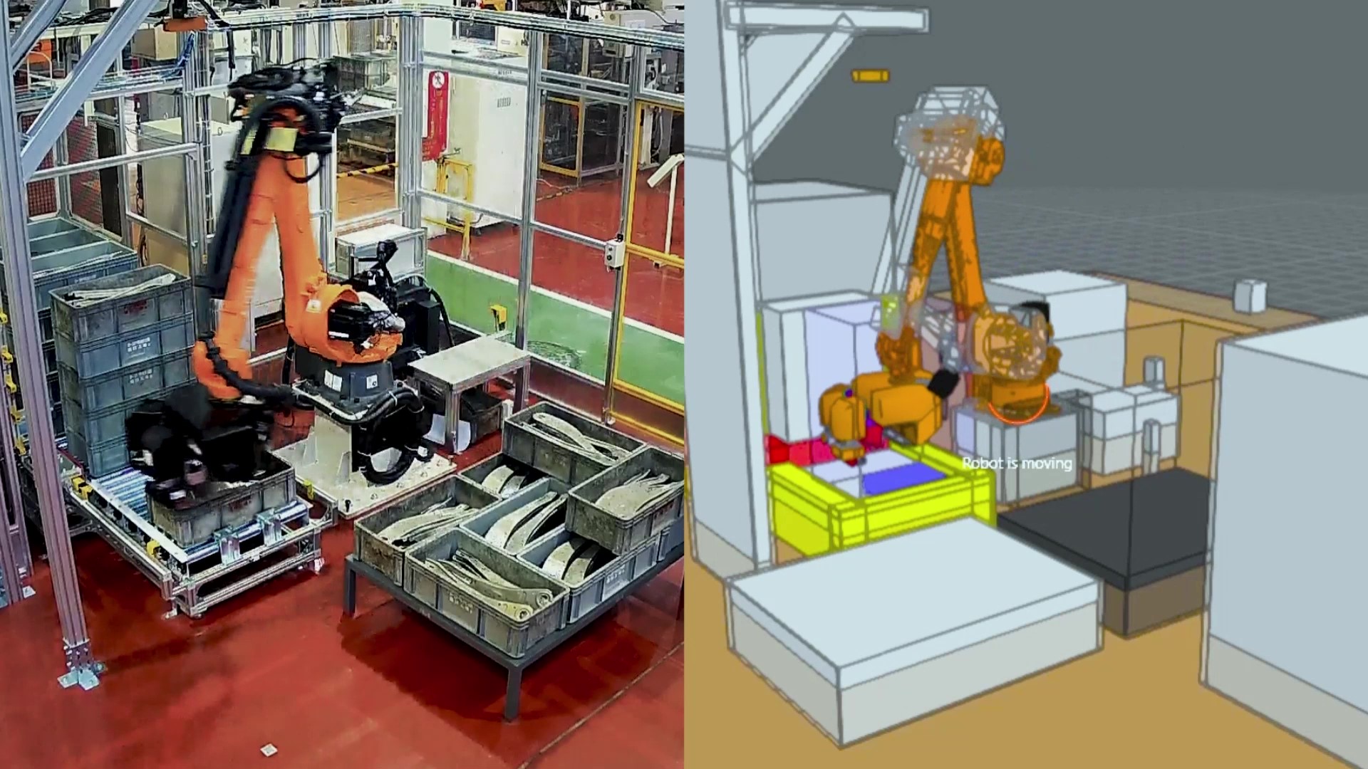 トヨタ紡織様、完成品保管・搬送をデジタルツイン技術でDX | MUJINspire